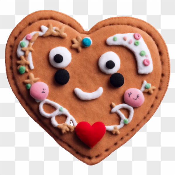 Download Whimsical Heart-Shaped Plush Cookie Cartoons Online - Creative ...