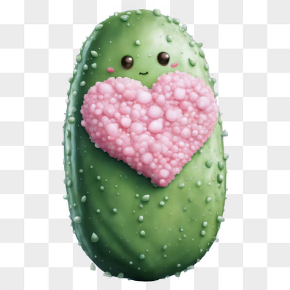 Download Cute Pickle Character with Heart Cartoons Online - Creative ...