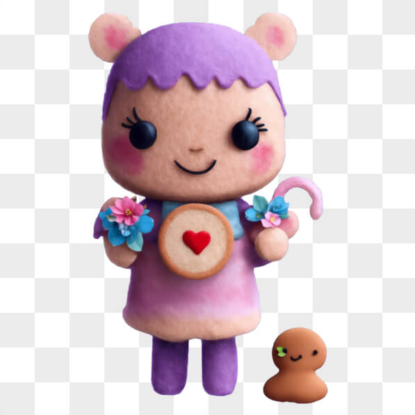 Download Whimsical Plush Doll Character Cartoons Online - Creative Fabrica