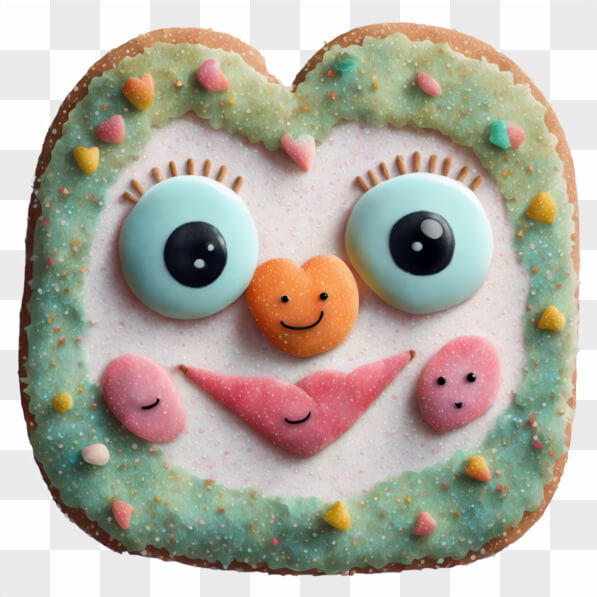 Download Whimsical Cookie Face Cartoons Online - Creative Fabrica