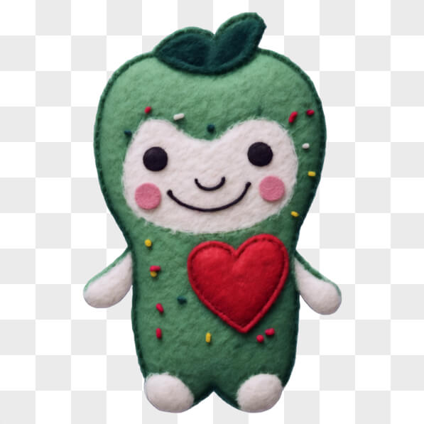 Download Cute Plush Green Pepper Character Cartoons Online - Creative ...