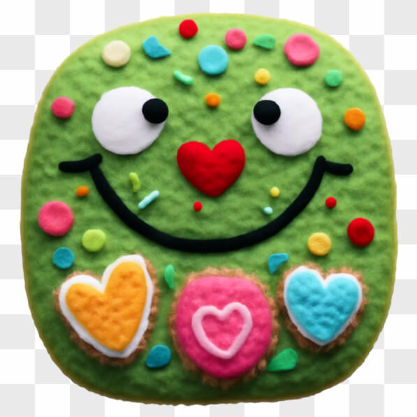 Download Whimsical Green Smiling Character Cartoons Online - Creative ...