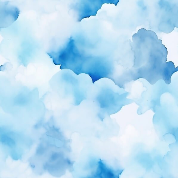 Download Dreamy Blue Abstract Clouds Patterns Online - Creative Fabrica