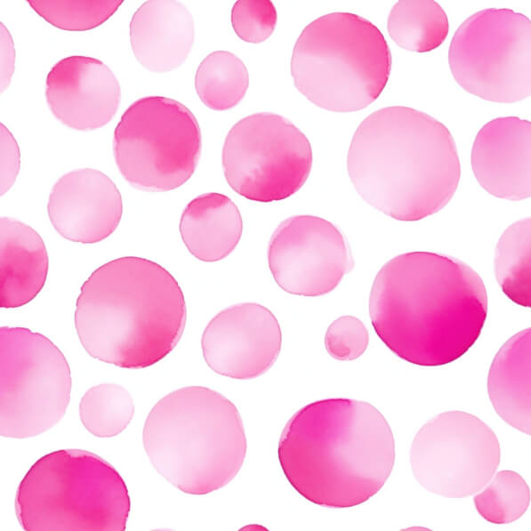 Download Pattern of Pink Watercolor Circles on White Background ...