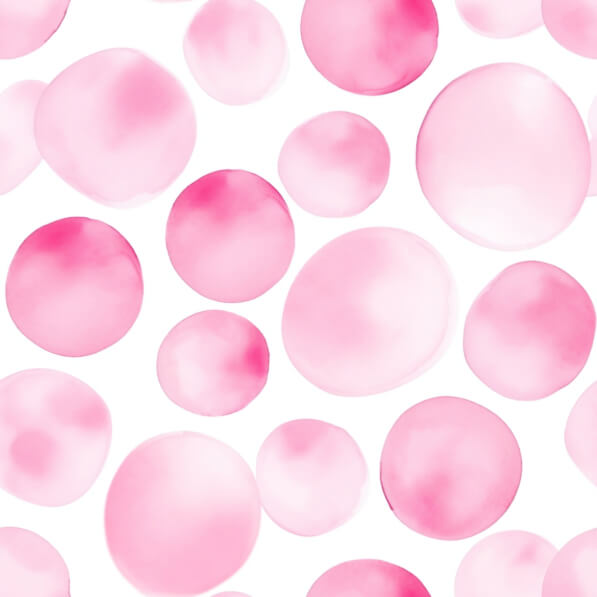Download Soft Pink Watercolor Circles on White Background Patterns ...