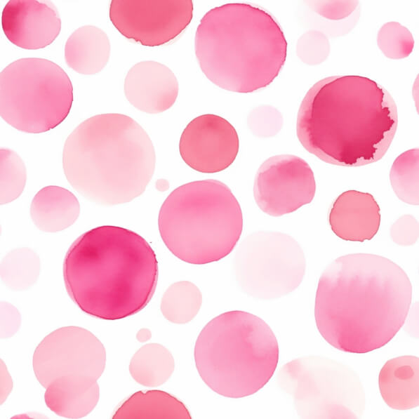 Download Pink Watercolor Circles on White Background Patterns Online ...