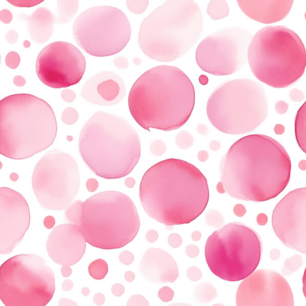 Download Pink Watercolor Circles on White Background Patterns Online ...
