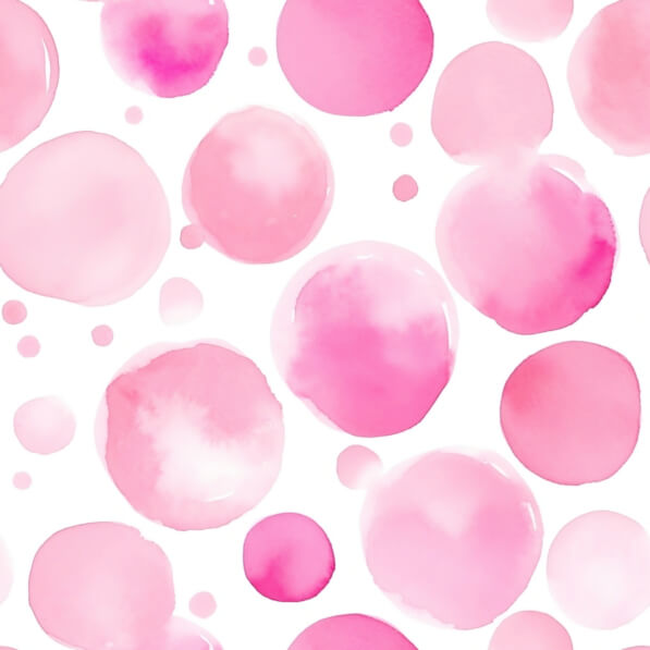 Download Whimsical Pink Watercolor Circles Patterns Online - Creative ...