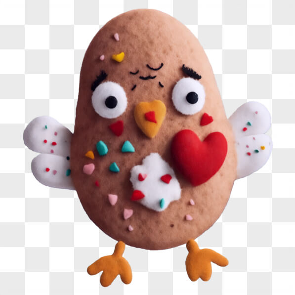 Download Whimsical Plush Bird Character Cartoons Online - Creative Fabrica