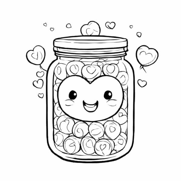 Free Jar Coloring pages - Download Printable Jar Coloring sheets ...