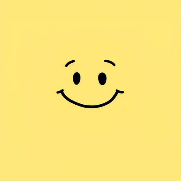 Download Cheerful Smiley Face on Yellow Background Backgrounds Online ...