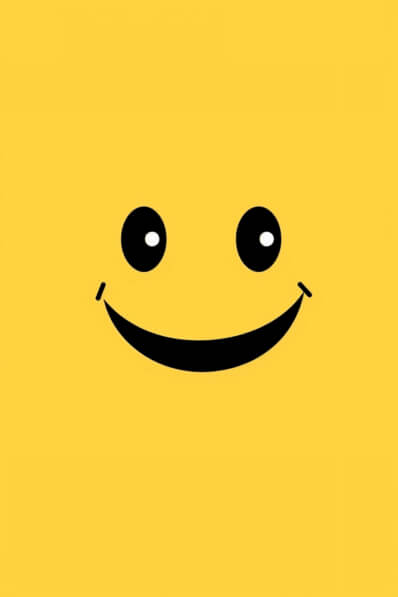 Download Cheerful Smiley Face on Yellow Background Backgrounds Online ...