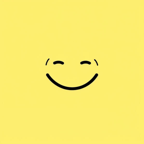 Download Cheerful Smiley Face on Yellow Background Backgrounds Online ...