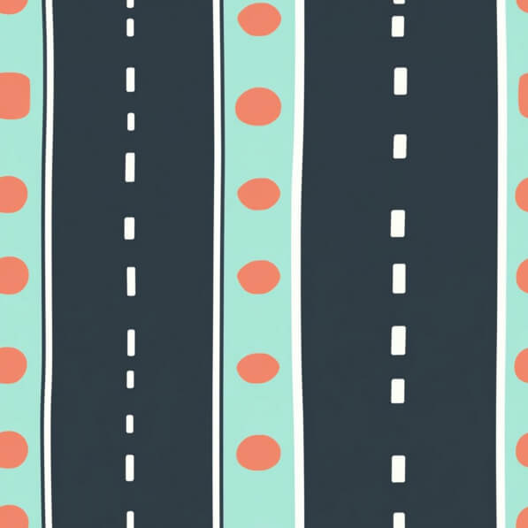 Download Stylized Road Design Patterns Online - Creative Fabrica