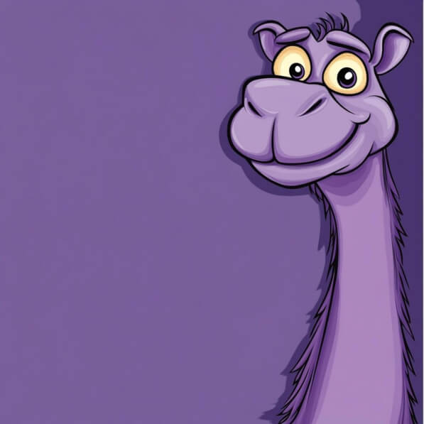 Download Cartoon Purple Camel Backgrounds Online - Creative Fabrica
