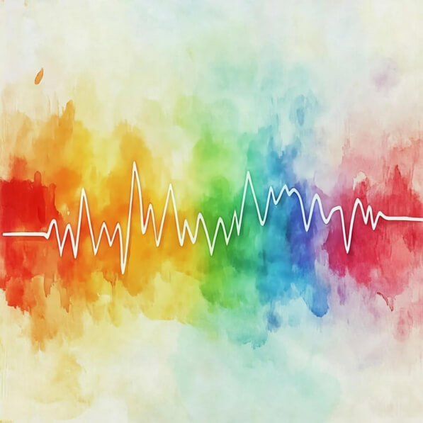 Download Colorful Sound Wave Art Backgrounds Online - Creative Fabrica