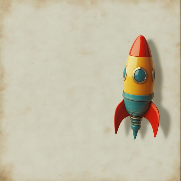 Download Colorful Toy Rocket Backgrounds Online - Creative Fabrica