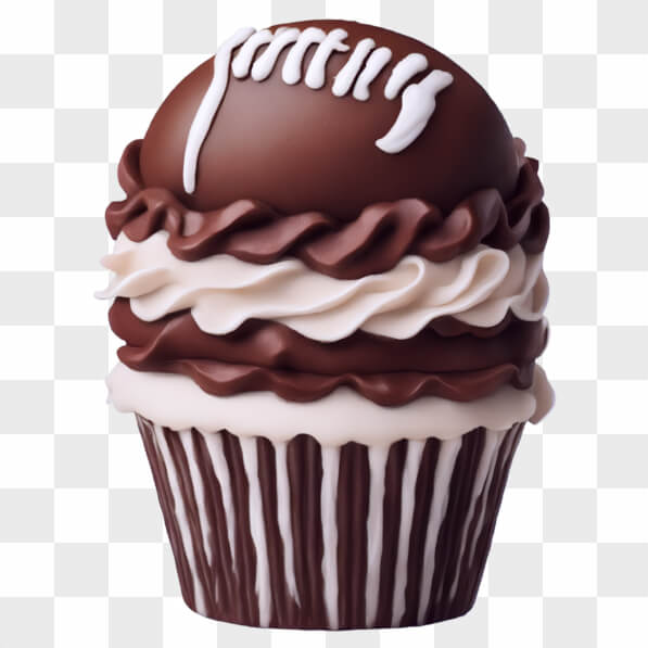 Télécharger Cupcake sur le thème du football Dessins animés En Ligne ...