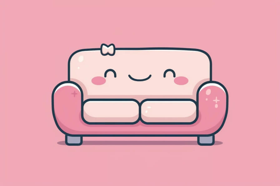 Download Cute Animated Sofa Backgrounds Online - Creative Fabrica