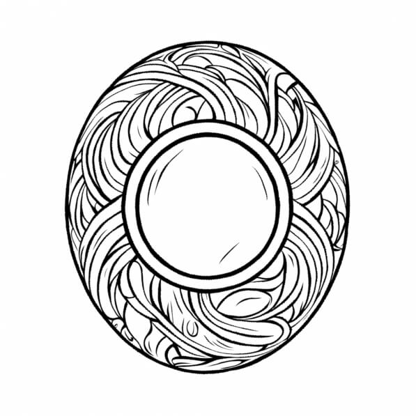 Download Intricate Circular Pattern for Coloring Coloring pages Online ...