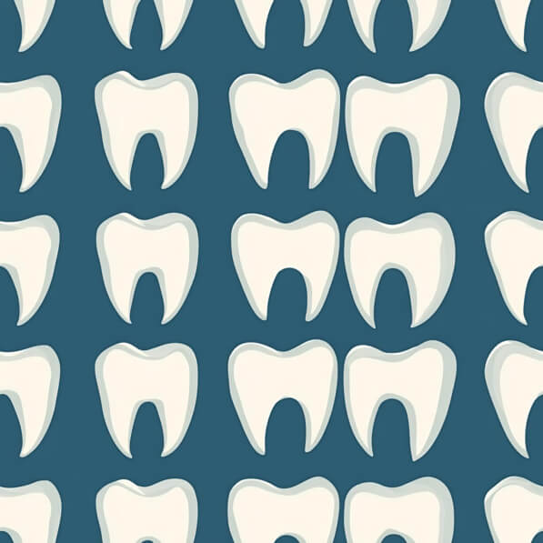 Download Pattern of Cartoon Teeth on Teal Background Patterns Online ...