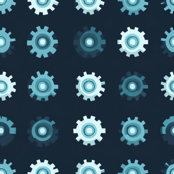 Download Pattern of Gears in Blue and Teal Patterns Online - Creative ...