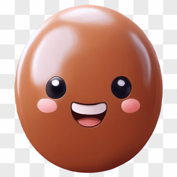 Download Kawaii Chocolate Candy with Smiling Face Kawaii Online ...