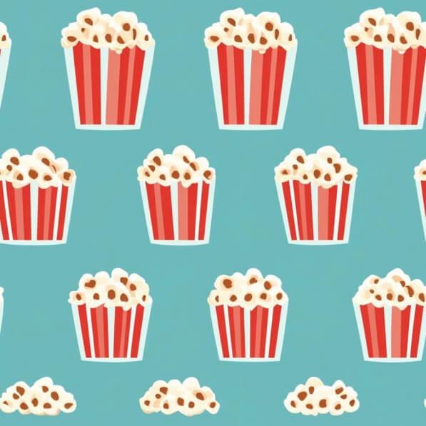 Download Colorful Popcorn Pattern Patterns Online - Creative Fabrica