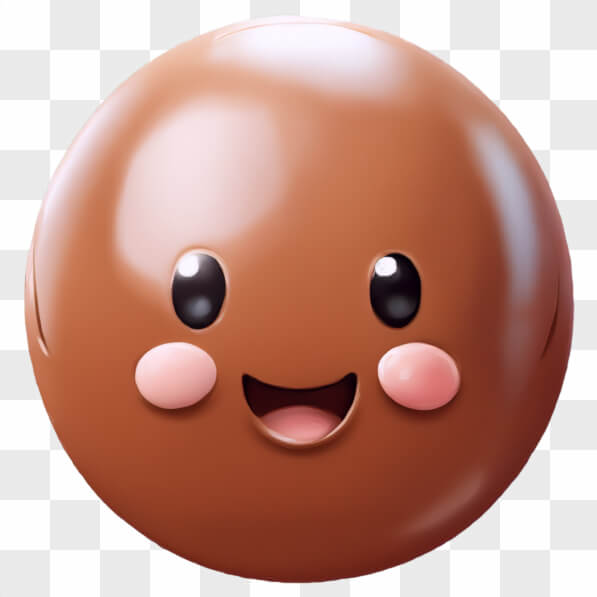 Download Kawaii Brown Smiling Character Kawaii Online - Creative Fabrica