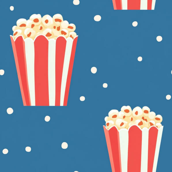 Download Popcorn Containers Pattern Patterns Online - Creative Fabrica