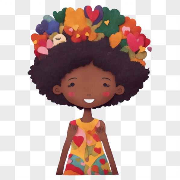Afro Cartoon Images - Free Download on Creative Fabrica