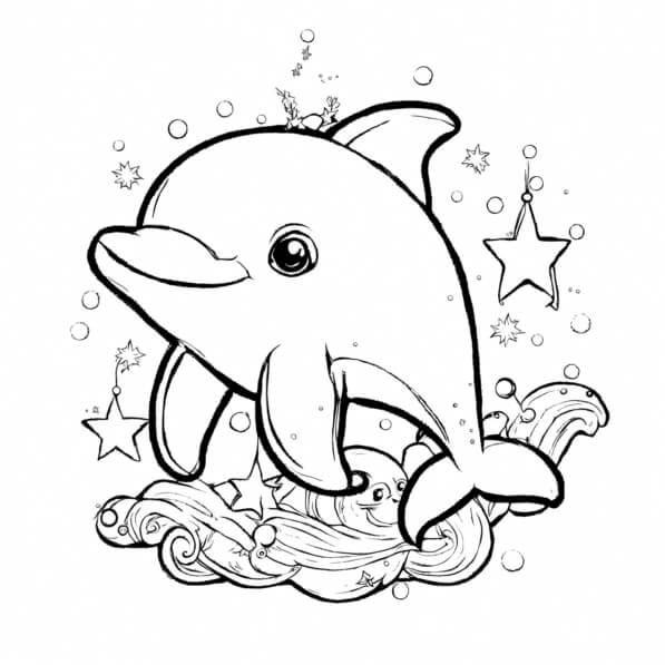 Free Dolphin Coloring pages - Download Printable Dolphin Coloring ...