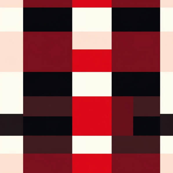Descarga Patrón abstracto pixelado en rojo y negro Patrones En Línea ...
