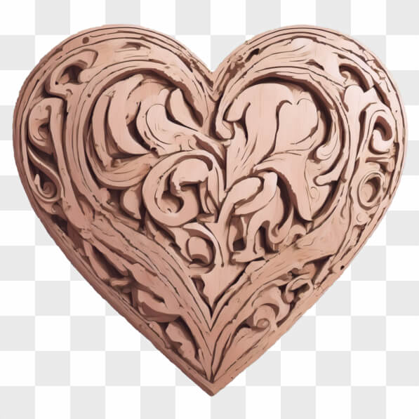 Download Intricately Carved Heart Shape Cartoons Online - Creative Fabrica