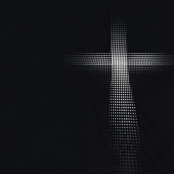 Download Stylized Cross on Dark Background Backgrounds Online ...