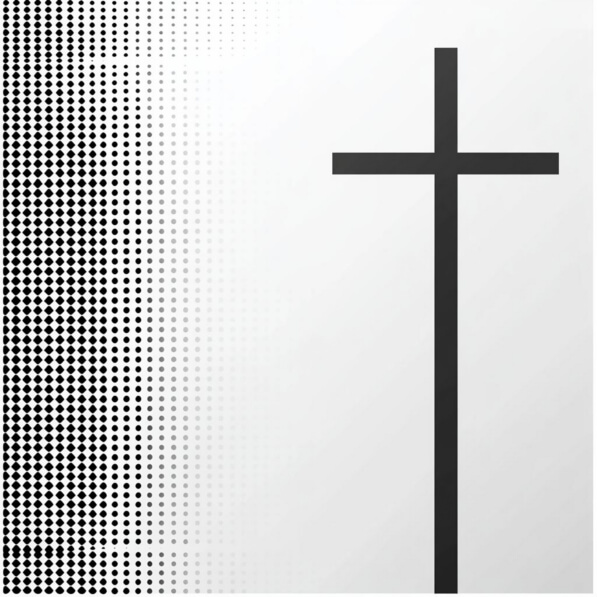 Download Minimalist Black Cross on Abstract Background Backgrounds ...