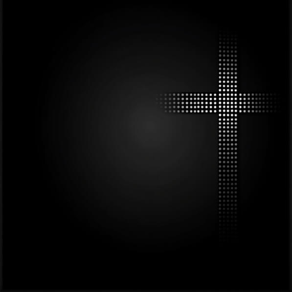 Download Stylized Cross on Dark Background Backgrounds Online ...
