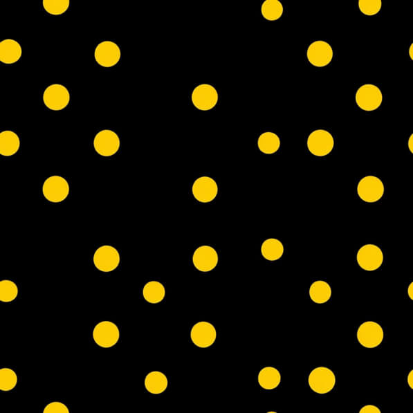 Download Yellow Polka Dots on Black Background Patterns Online ...