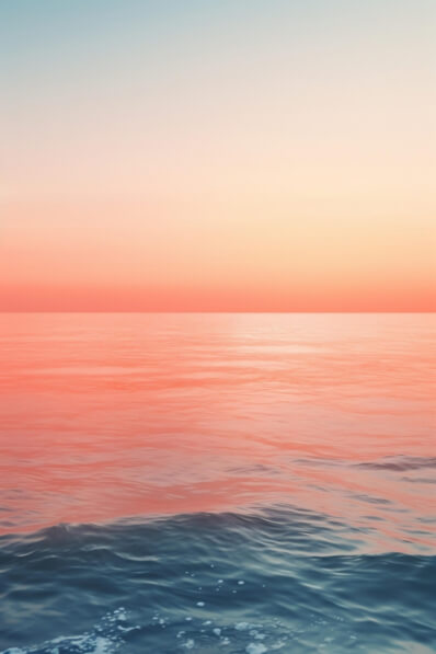 Download Serene Ocean Sunset Backgrounds Online - Creative Fabrica