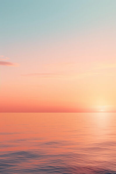 Download Serene Ocean Sunset Backgrounds Online - Creative Fabrica