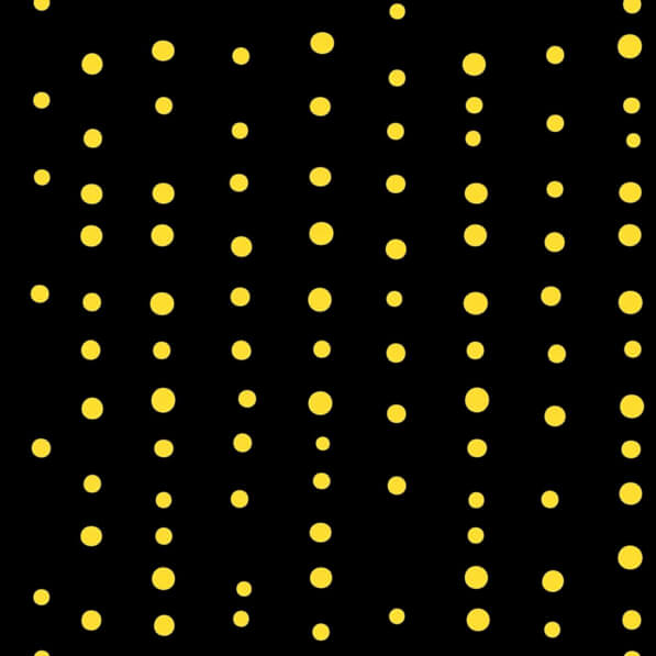 Download Yellow Dots on Black Background Patterns Online - Creative Fabrica