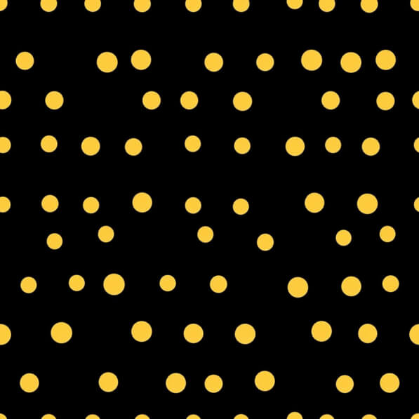 Download Yellow Polka Dots on Black Background Patterns Online ...