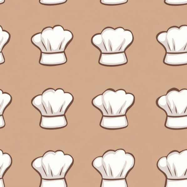 Download Chef Hat Pattern Design Patterns Online - Creative Fabrica