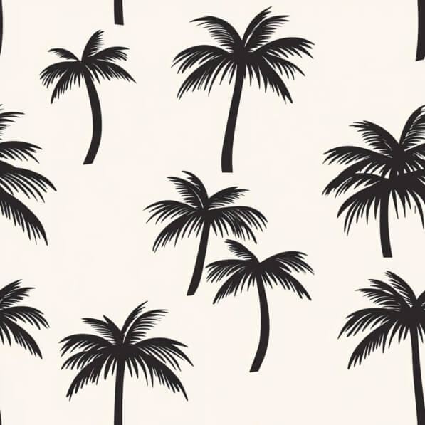 Download Tropical Palm Tree Pattern Patterns Online - Creative Fabrica