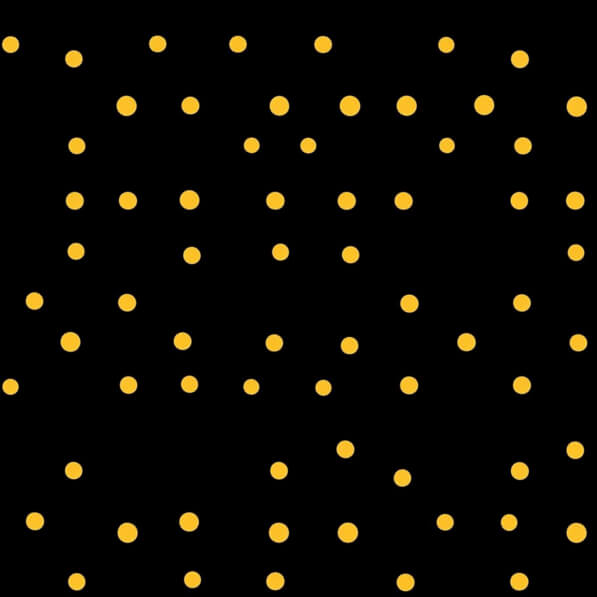 Download Yellow Dots on Black Background Patterns Online - Creative Fabrica
