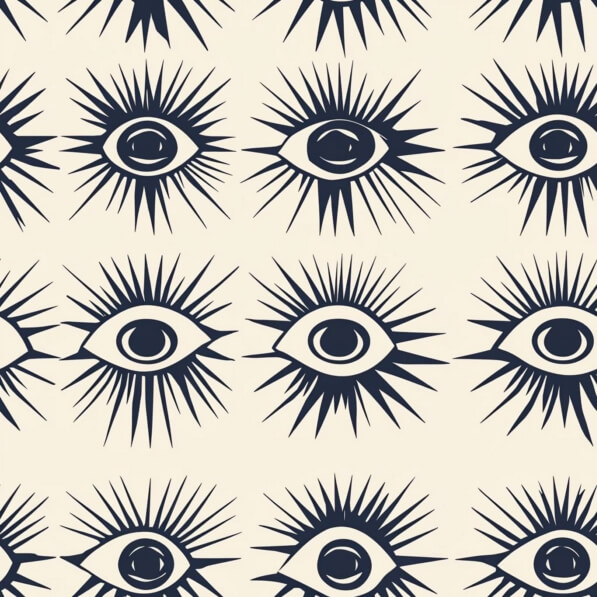 Download Stylized Eye Pattern Patterns Online - Creative Fabrica