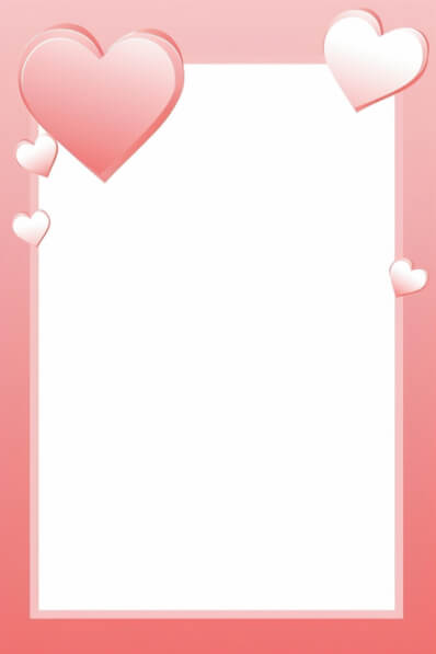Download Pink Heart Frame Backgrounds Online - Creative Fabrica