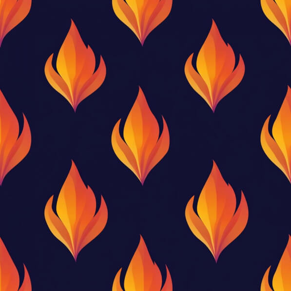 Download Stylized Flame Pattern Patterns Online - Creative Fabrica