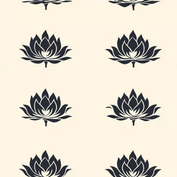 Download Lotus Flower Pattern Patterns Online - Creative Fabrica