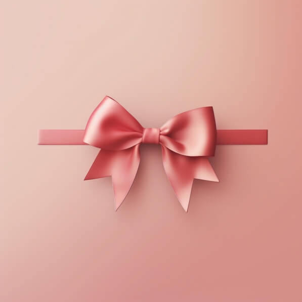 Download Pink Ribbon Bow on Gradient Background Backgrounds Online ...